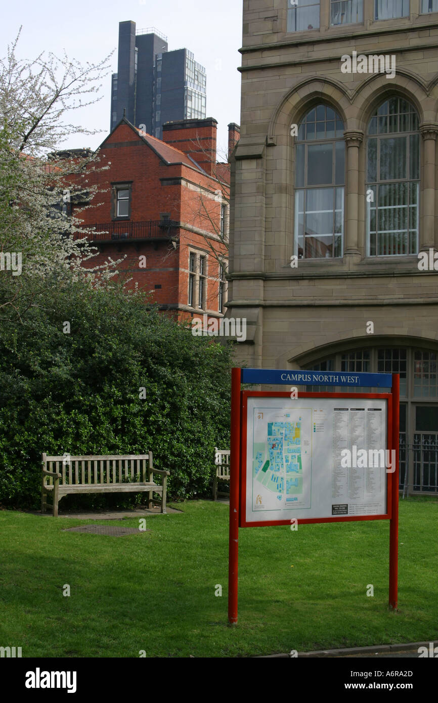 University campus map uk hi-res stock photography and images - Alamy