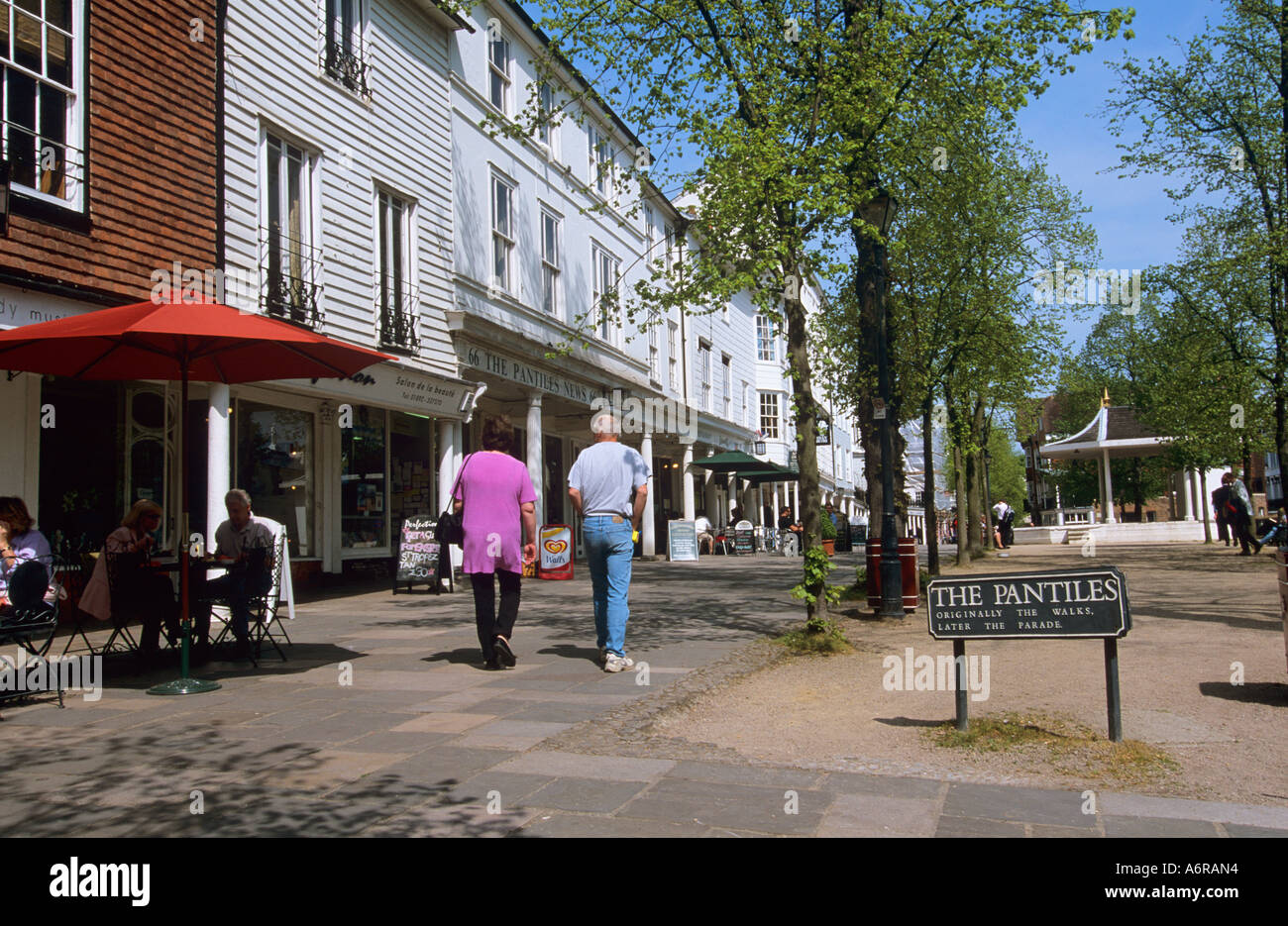 The Pantiles, Tunbridge Wells, Kent, England Stock Photo - Alamy