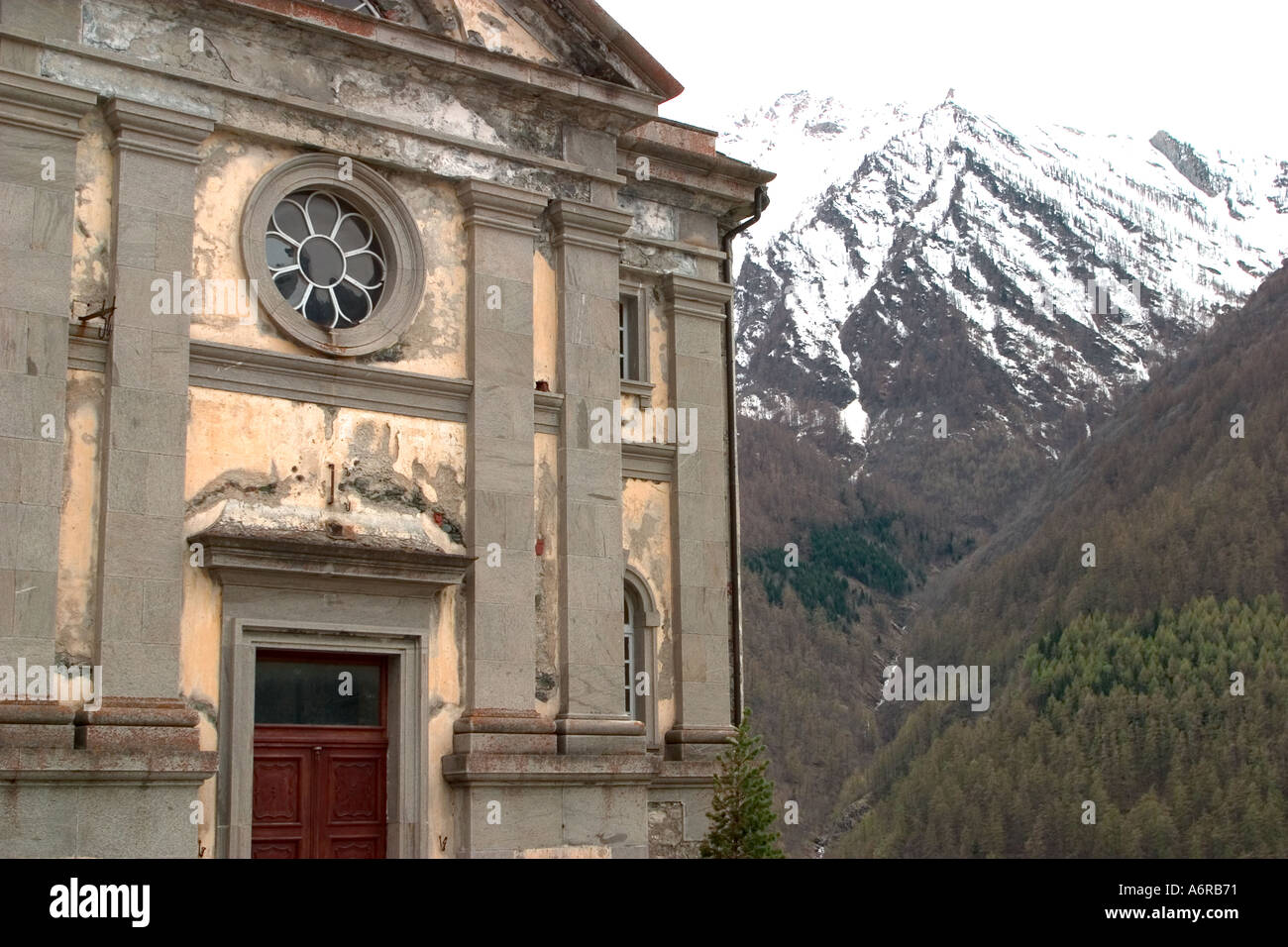 The chapel of the fort of Fenestrelle Piedmonte Italy Stock Photo - Alamy