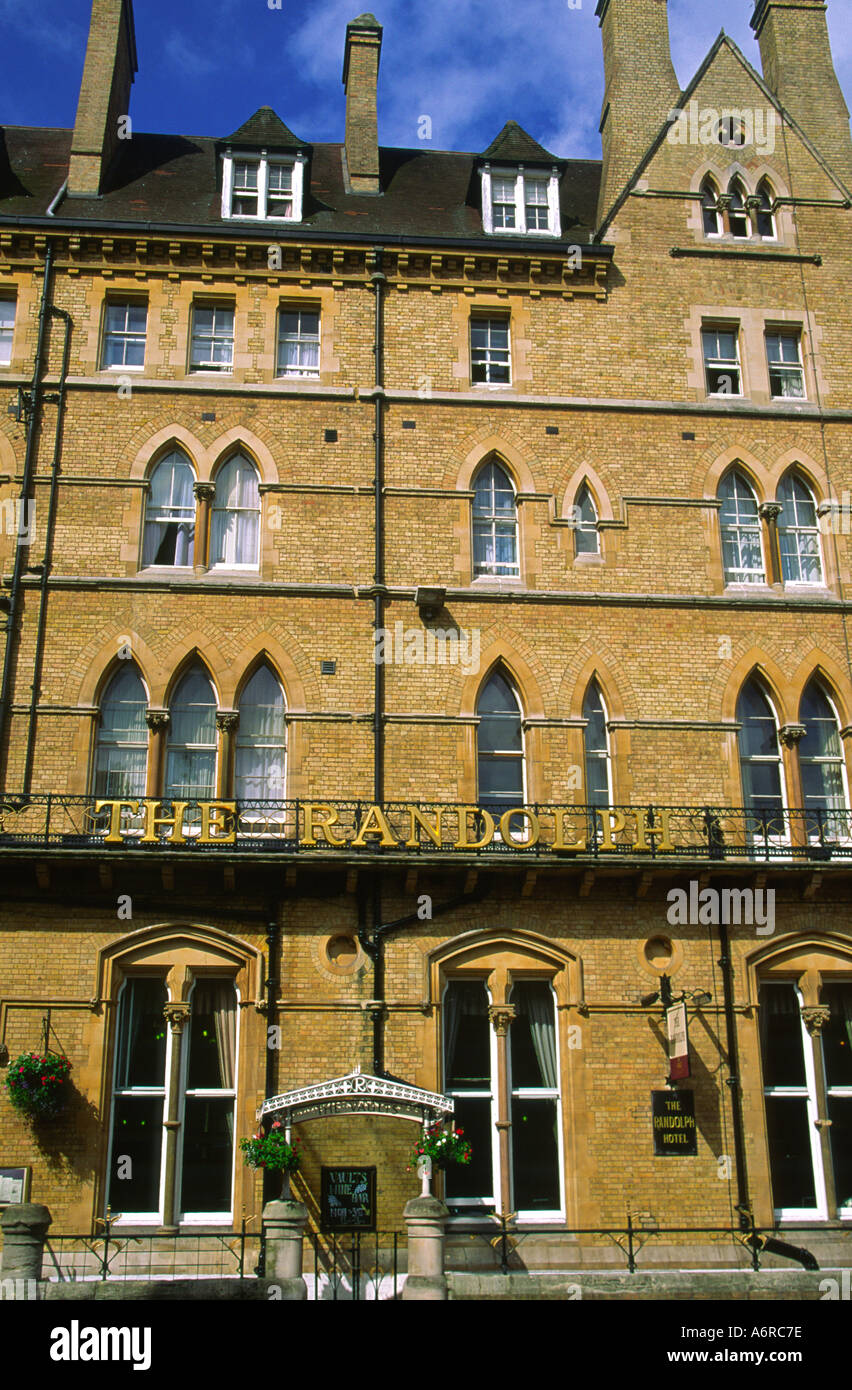 The Randolph Hotel Oxford England Stock Photo - Alamy