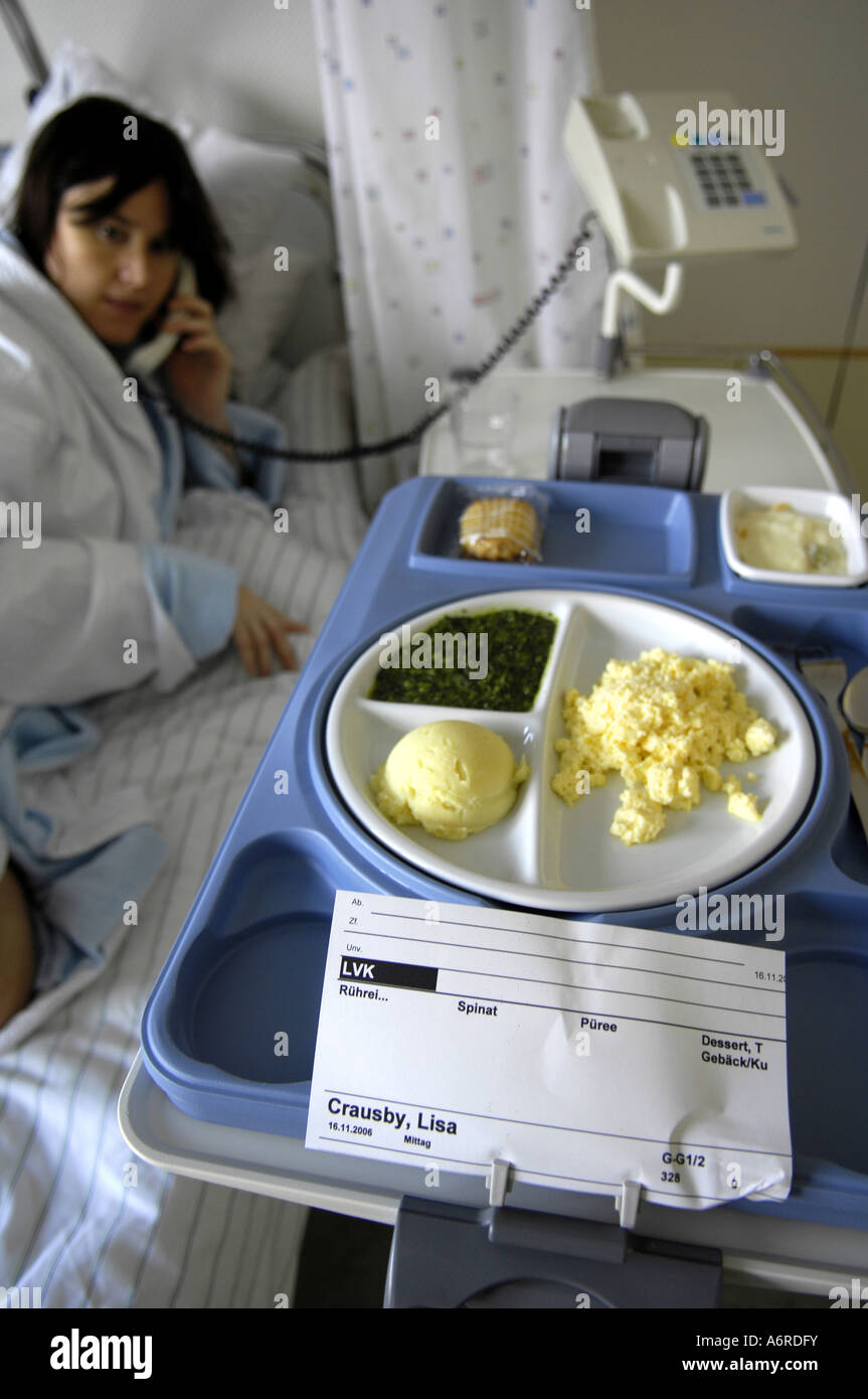 German hospital food hi-res stock photography and images - Alamy