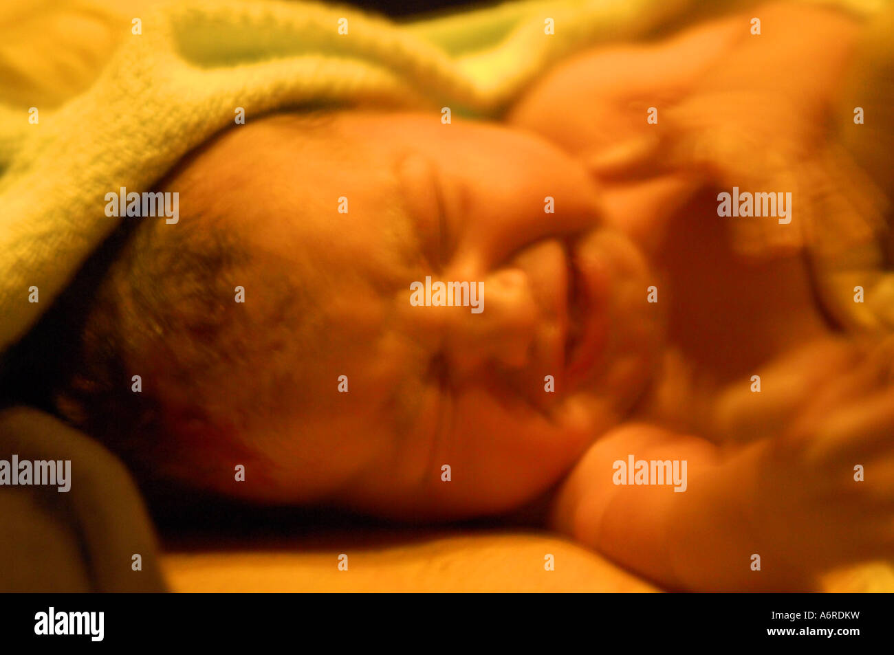 newborn baby face medical birth horizontal childbirth colour color ...