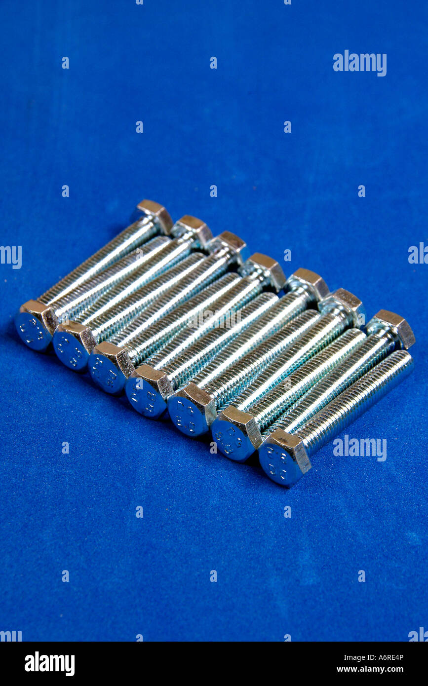 Plated Bolts High Resolution Stock Photography and Images - Alamy