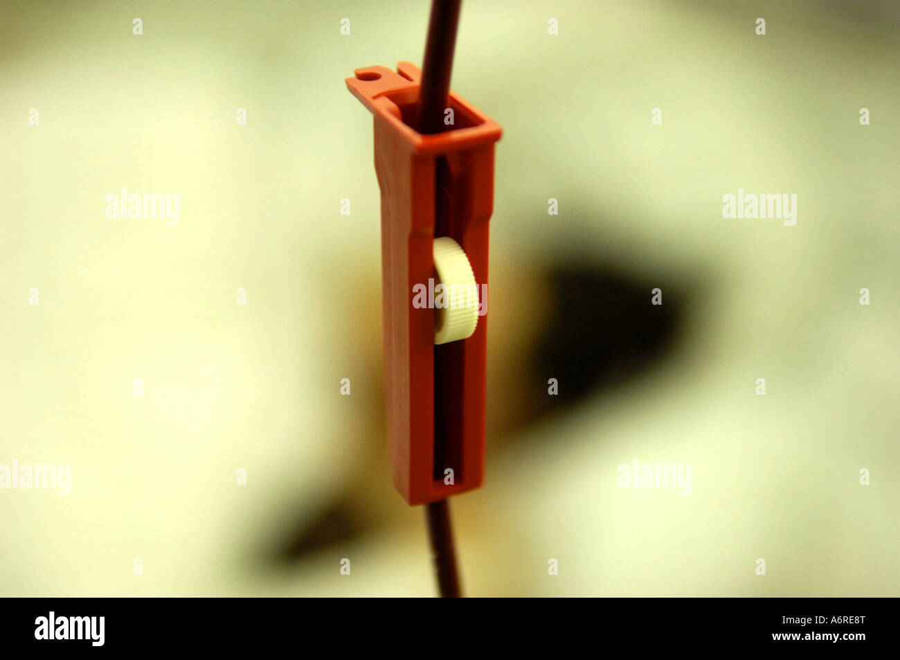 blood transfusion hospital health medical red plastic tube clip Stock ...