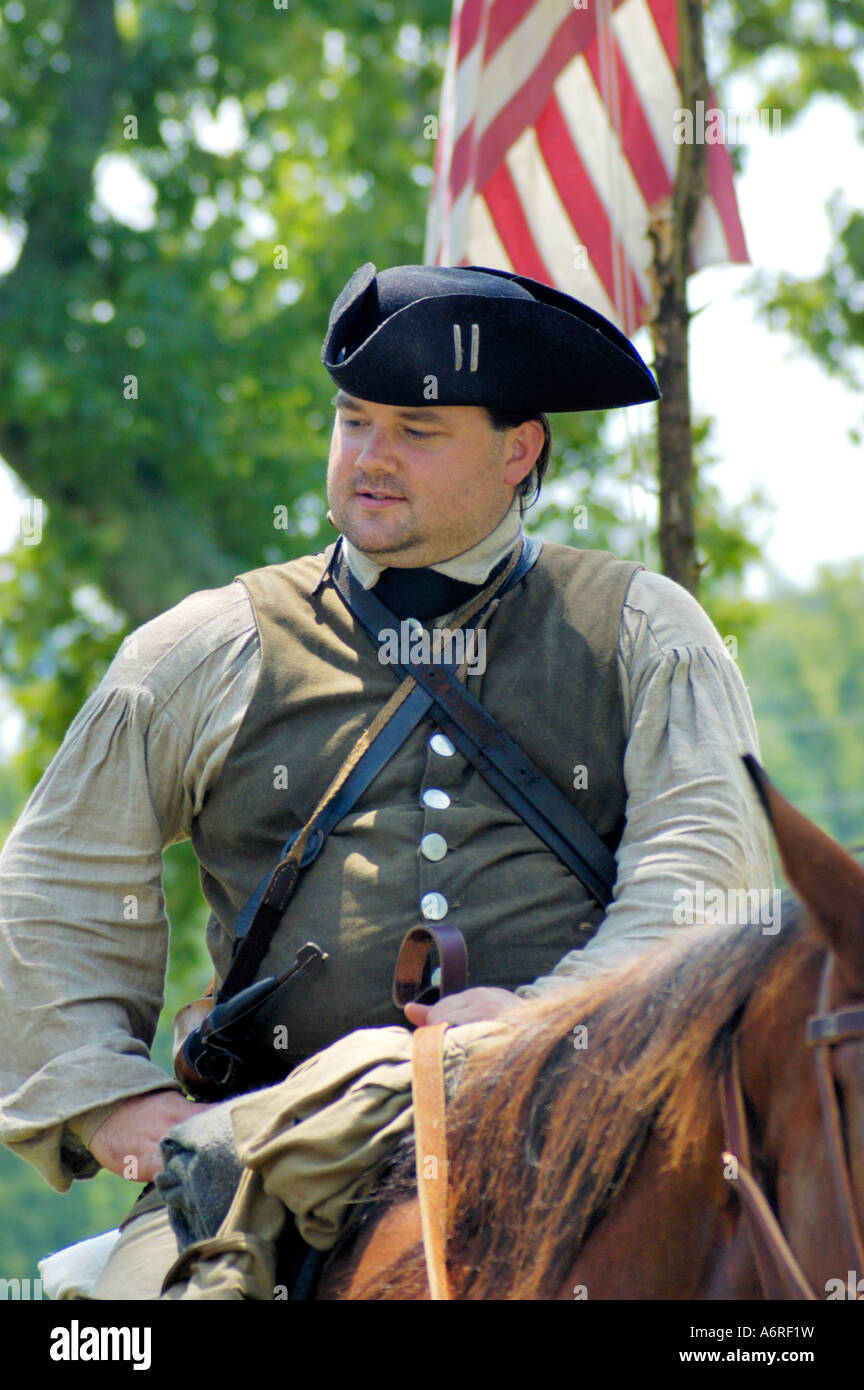 Daniel boone pioneer kentucky rifle hi-res stock photography and images ...