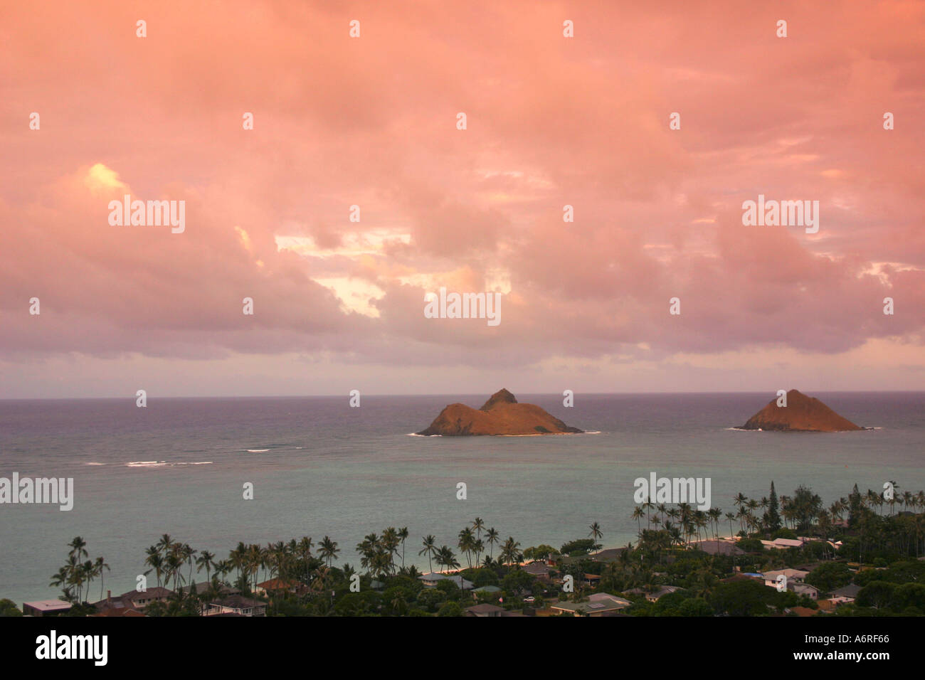 Windward oahu aerial hi-res stock photography and images - Alamy