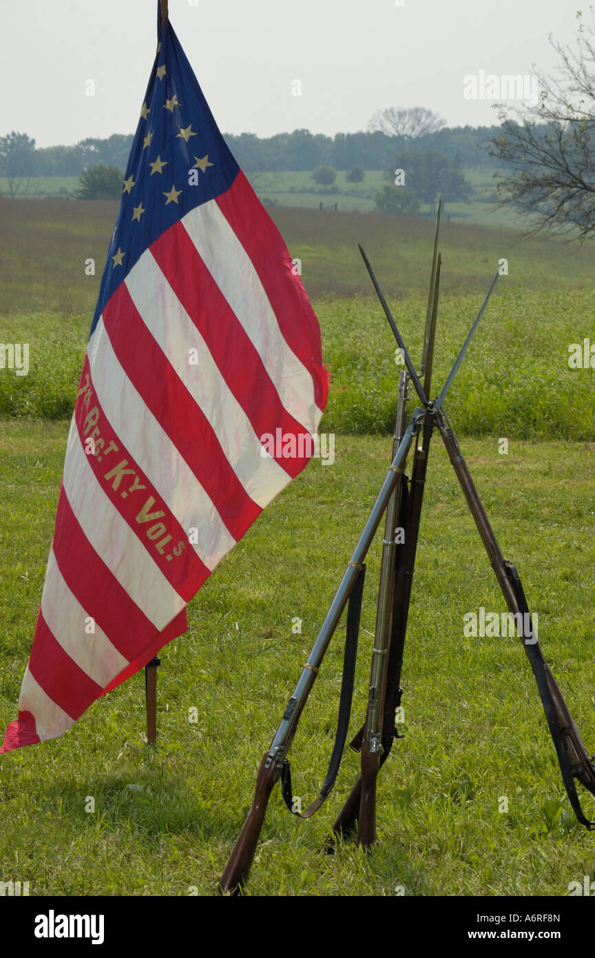 Stacked rifles american civil war hi-res stock photography and images ...
