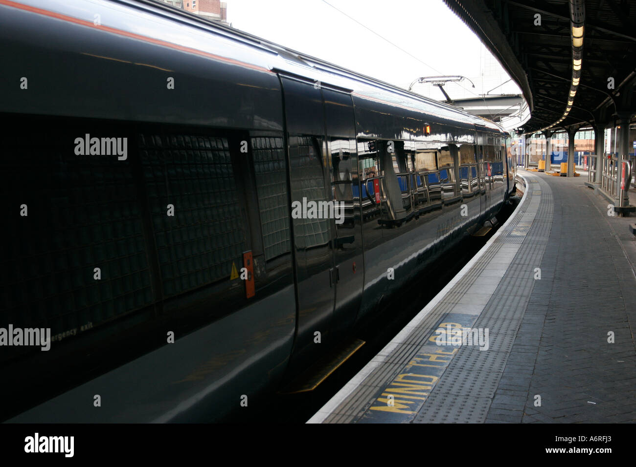 Heathrow express at Paddington London England Stock Photo - Alamy