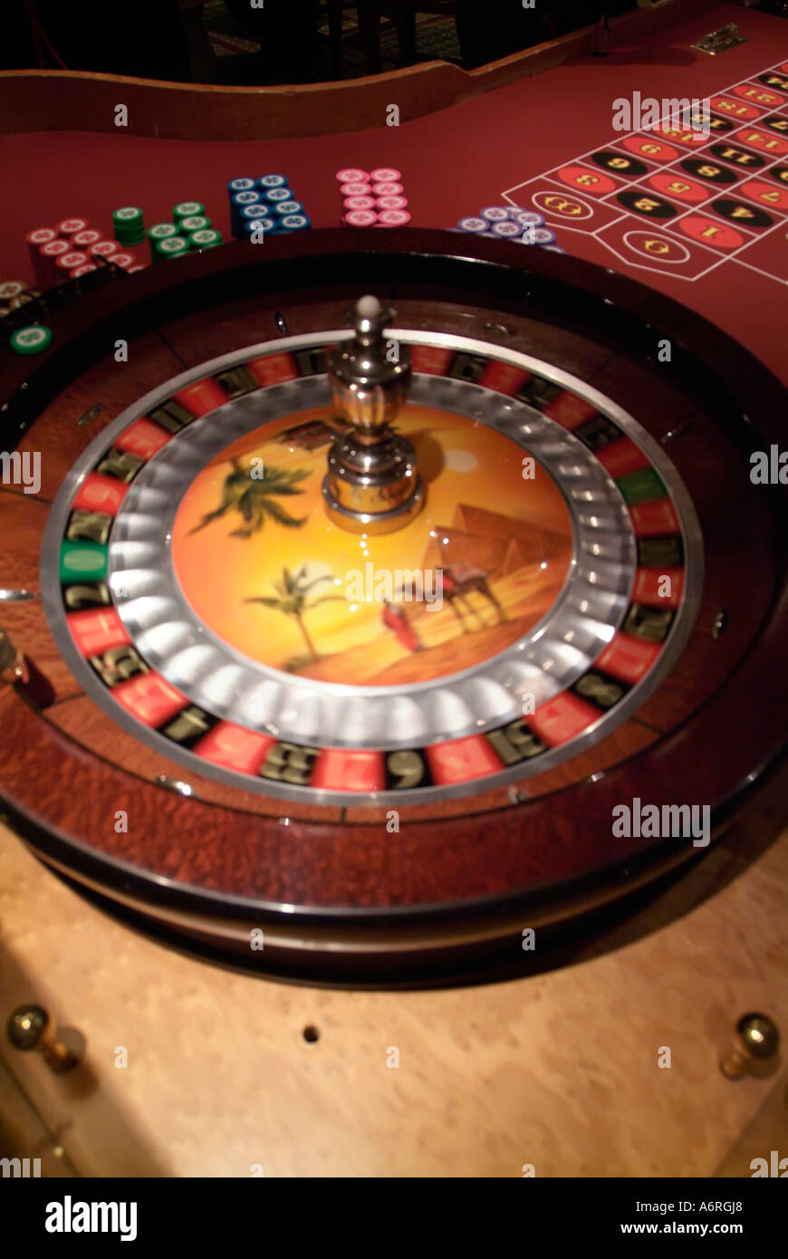 Carnival roulette wheel games hi-res stock photography and images - Alamy