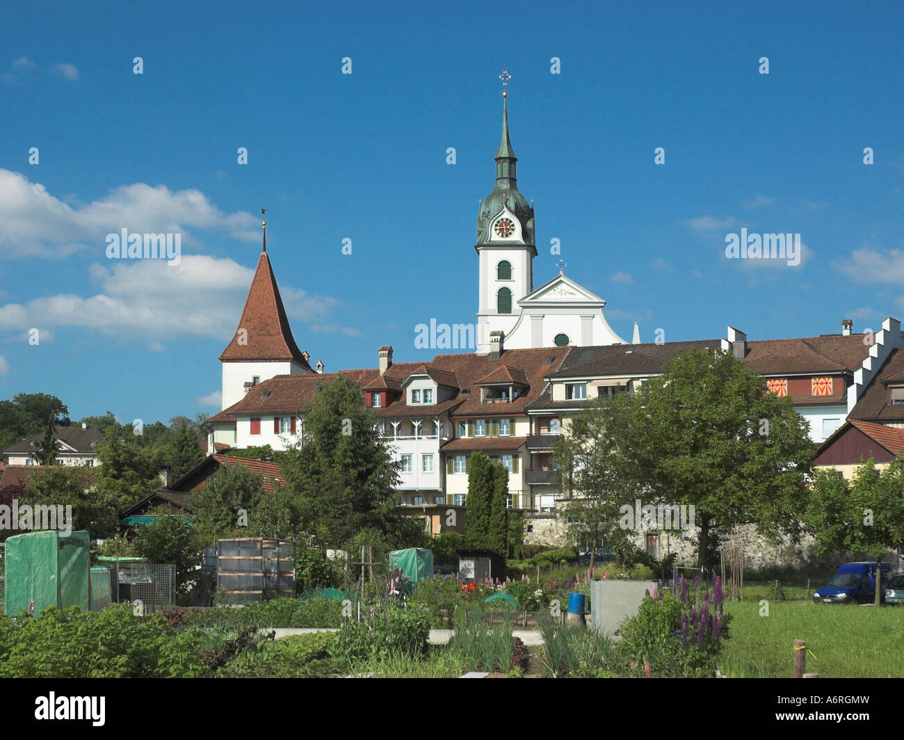 City of Sempach, Lucerne Stock Photo - Alamy