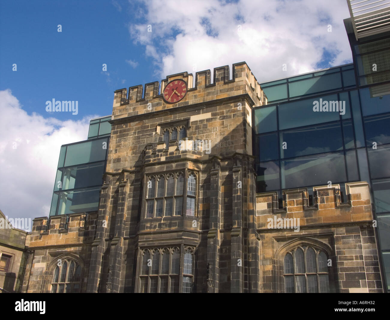 Glasshouse hotel Edinburgh incorporating old church architecture facade ...