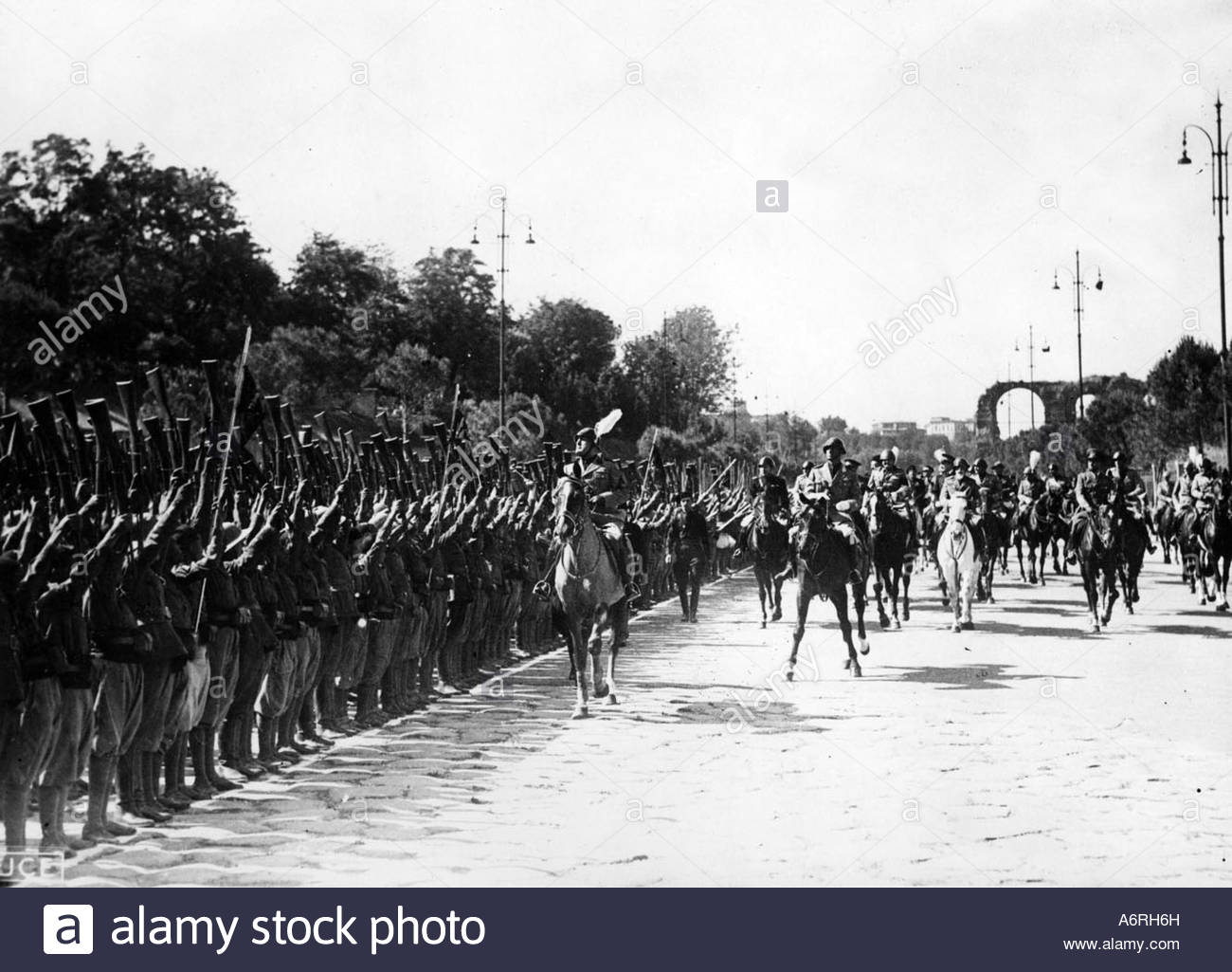 Fascist Fascism Politics Italy Benito Mussolini Stock Photos & Fascist ...