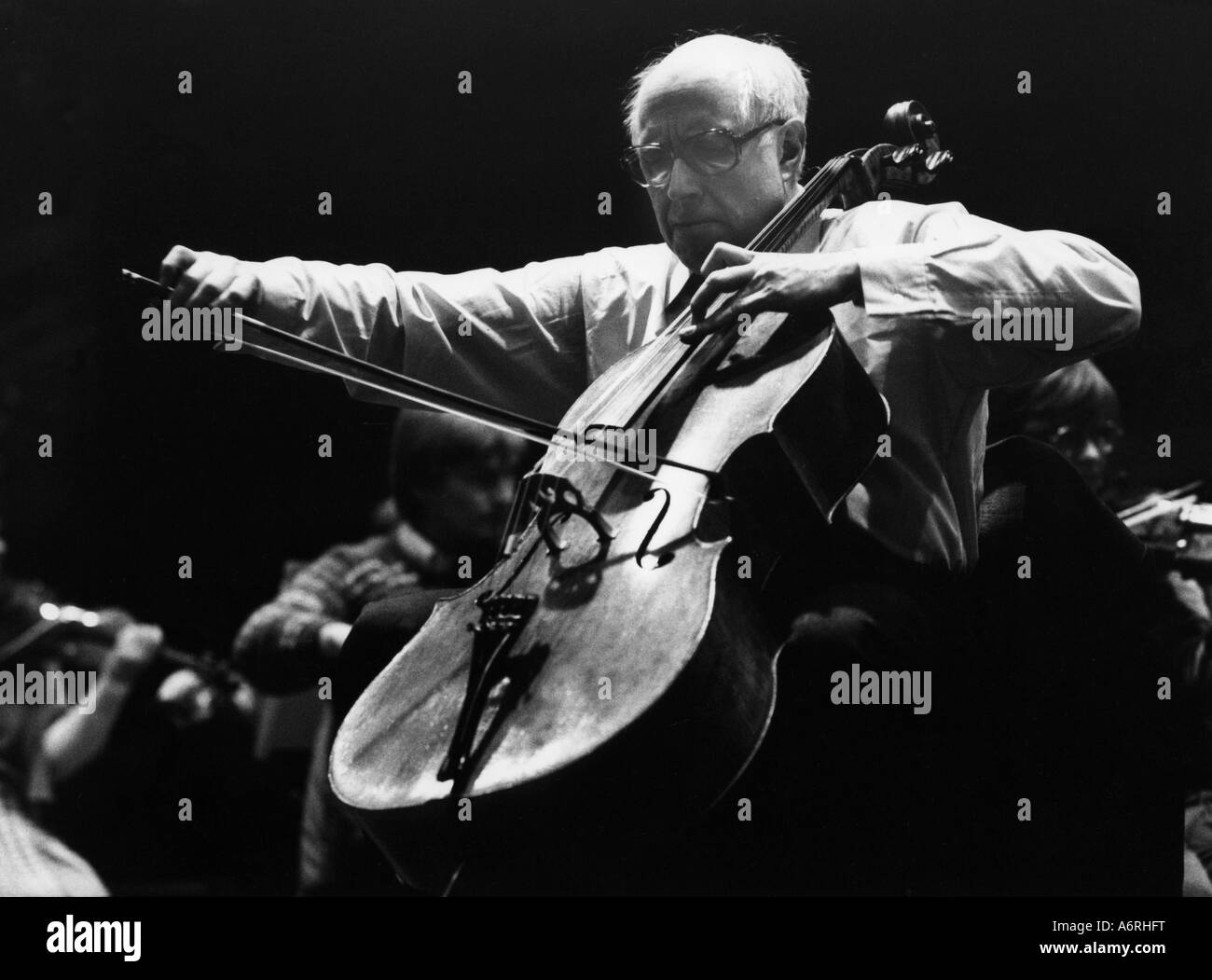 Conductor mstislav rostropovich hi-res stock photography and images - Alamy