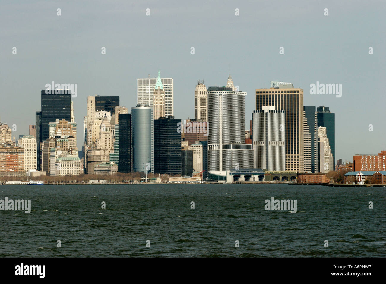 Manhattan island New York City, United States of America Stock Photo ...