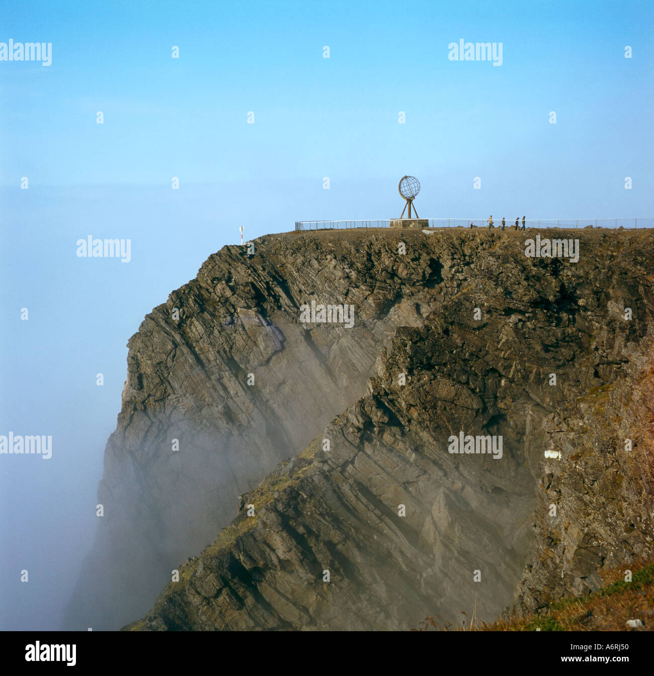 North Cape Mageroy Island Finnmark Norway Stock Photo - Alamy