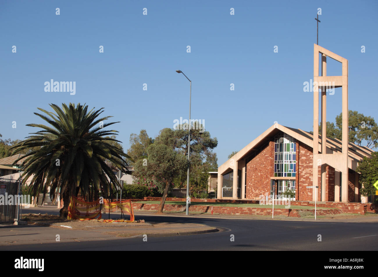 Church in Alice Springs Stock Photo - Alamy
