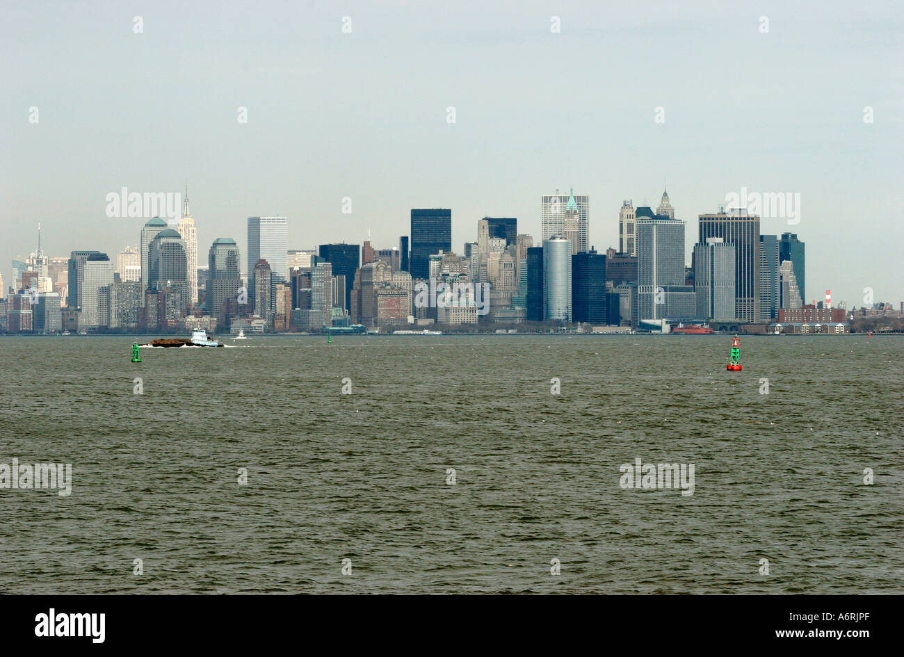 Manhattan island New York City, United States of America Stock Photo ...