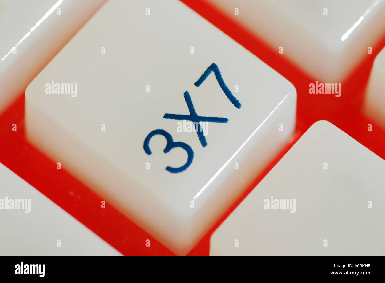 Times Learning Numbers 3 7 Seven Three Stock Photo - Alamy