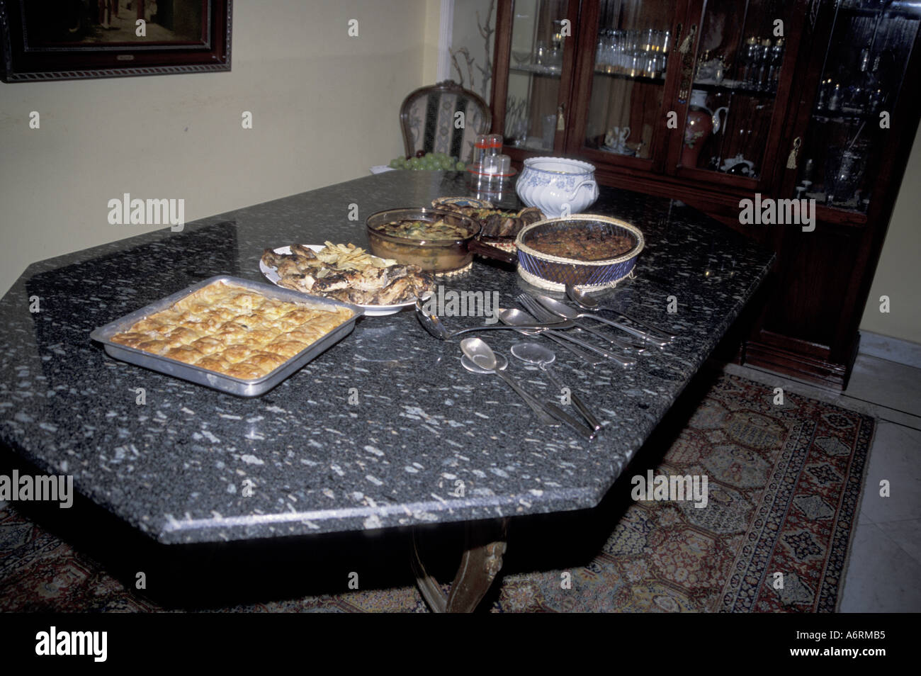 Egypt family table hi-res stock photography and images - Alamy