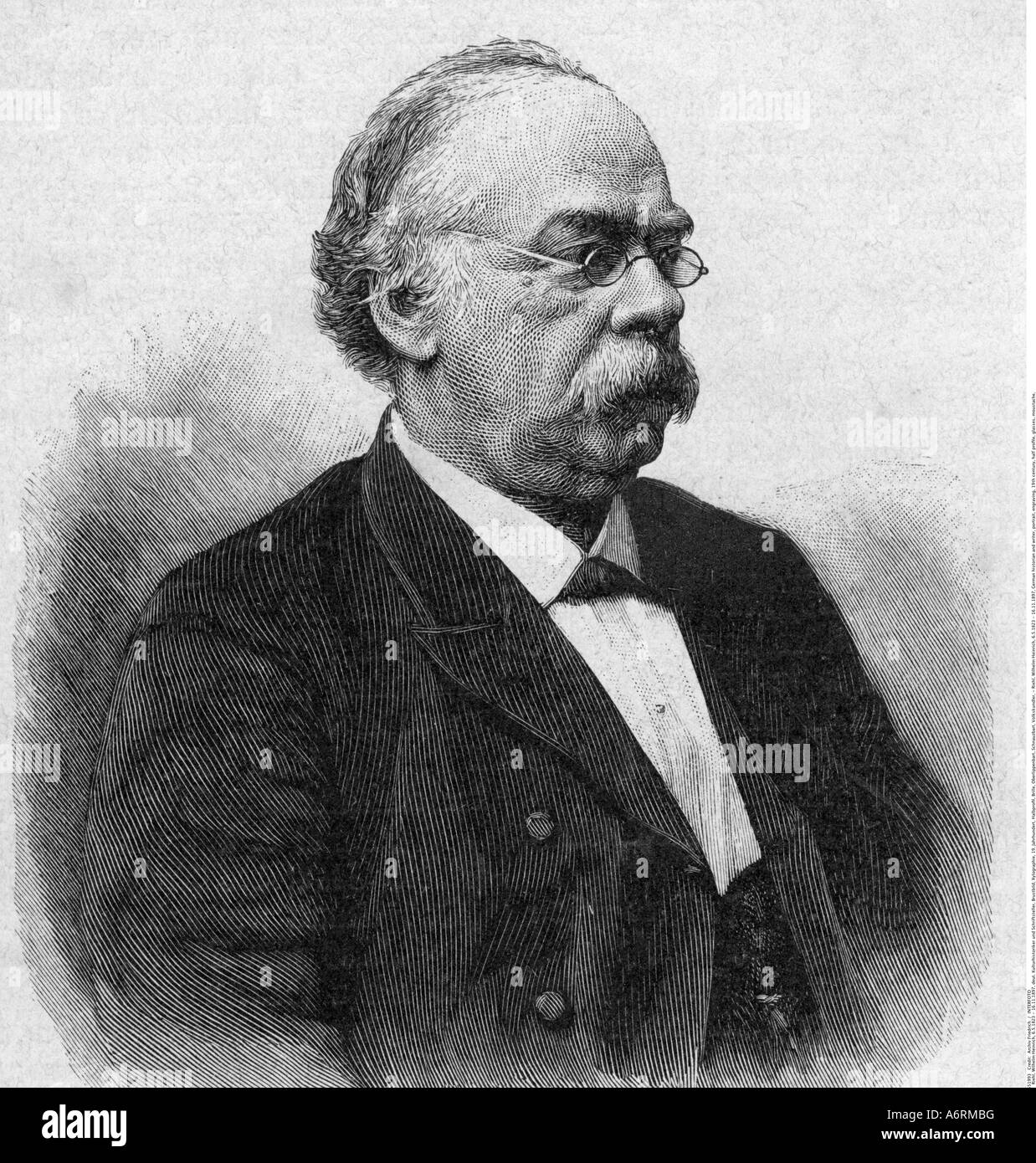Riehl, Wilhelm Heinrich, 6.5.1823 - 16.11.1897, German historian and ...