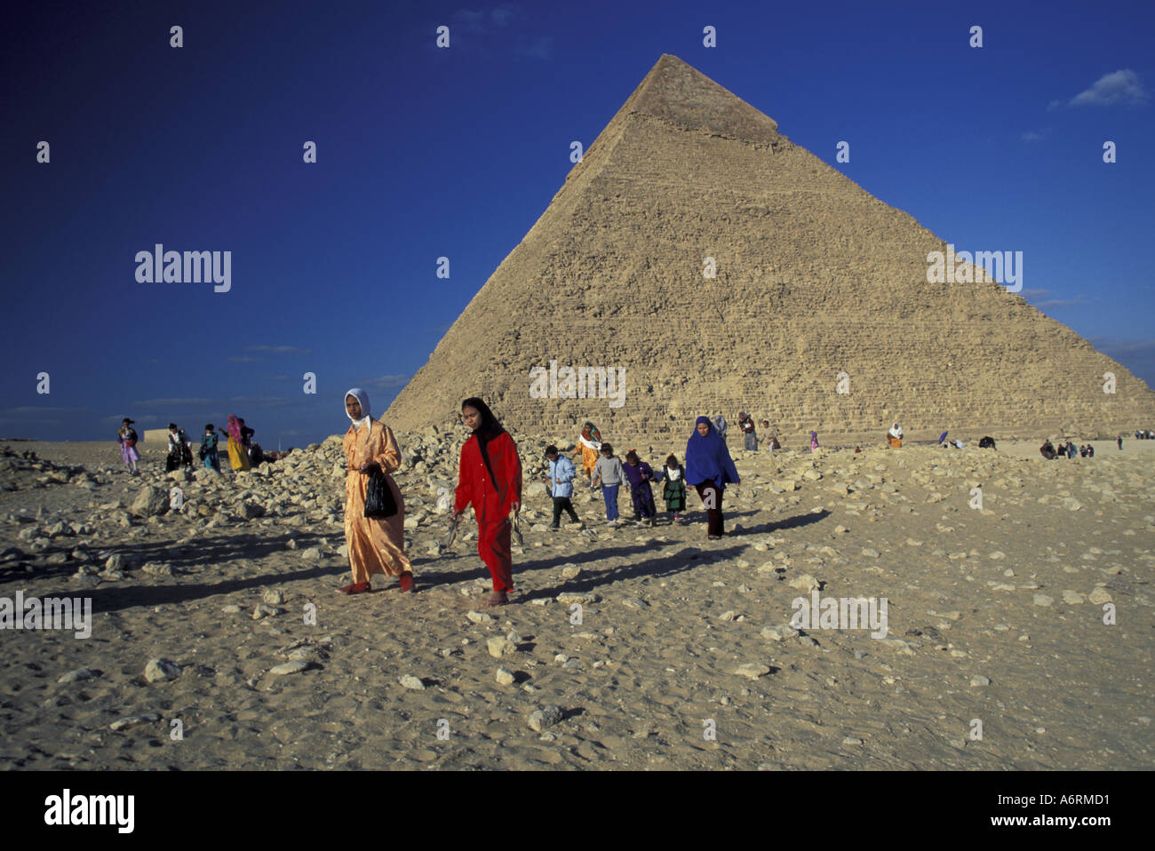 Egypt, Giza Cheops Pyramid Stock Photo - Alamy