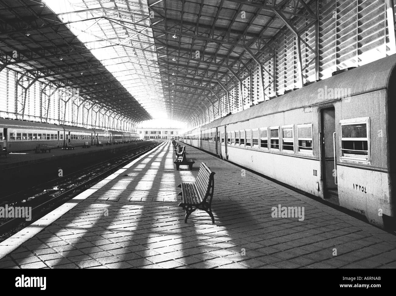 Aswan Egypt, Interior of Aswan Dam Train Station Stock Photo - Alamy
