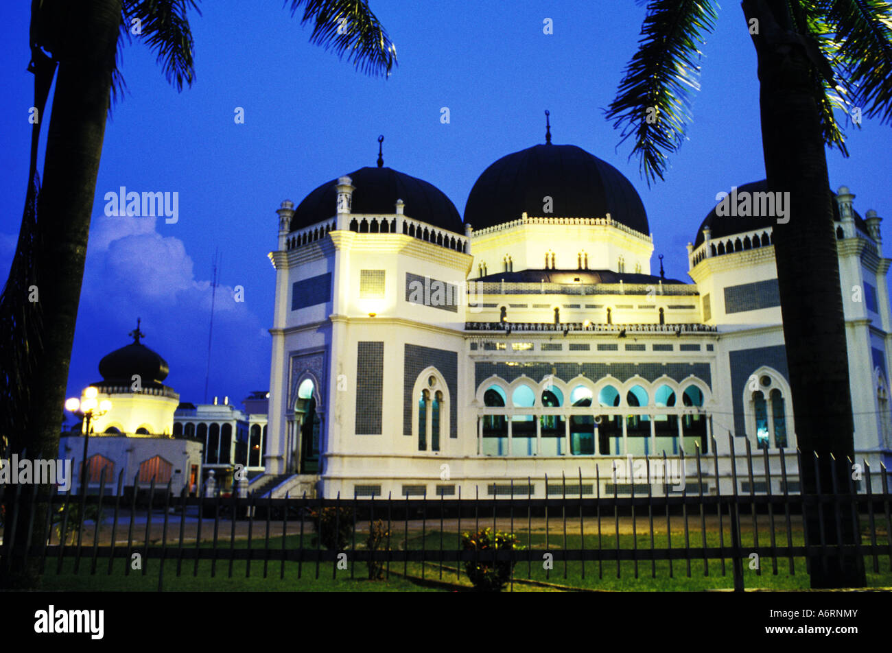 mesjid raya, medan, sumatra, indonesia Stock Photo - Alamy