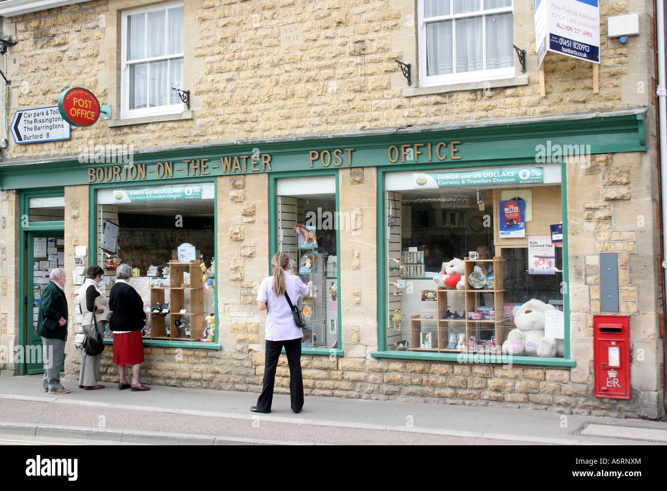 A rural community post office in Bourton on the water in ...