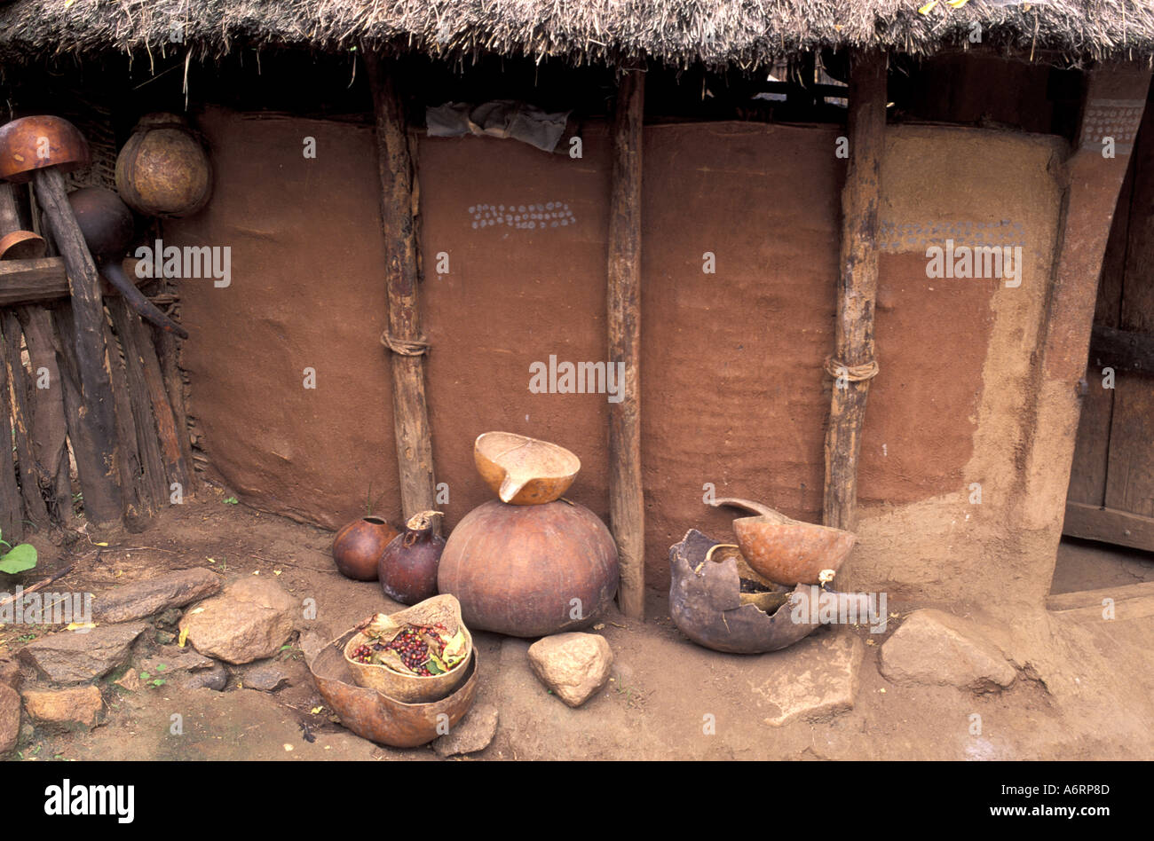 Africa, Ethiopia, Jinka Village detail Stock Photo - Alamy
