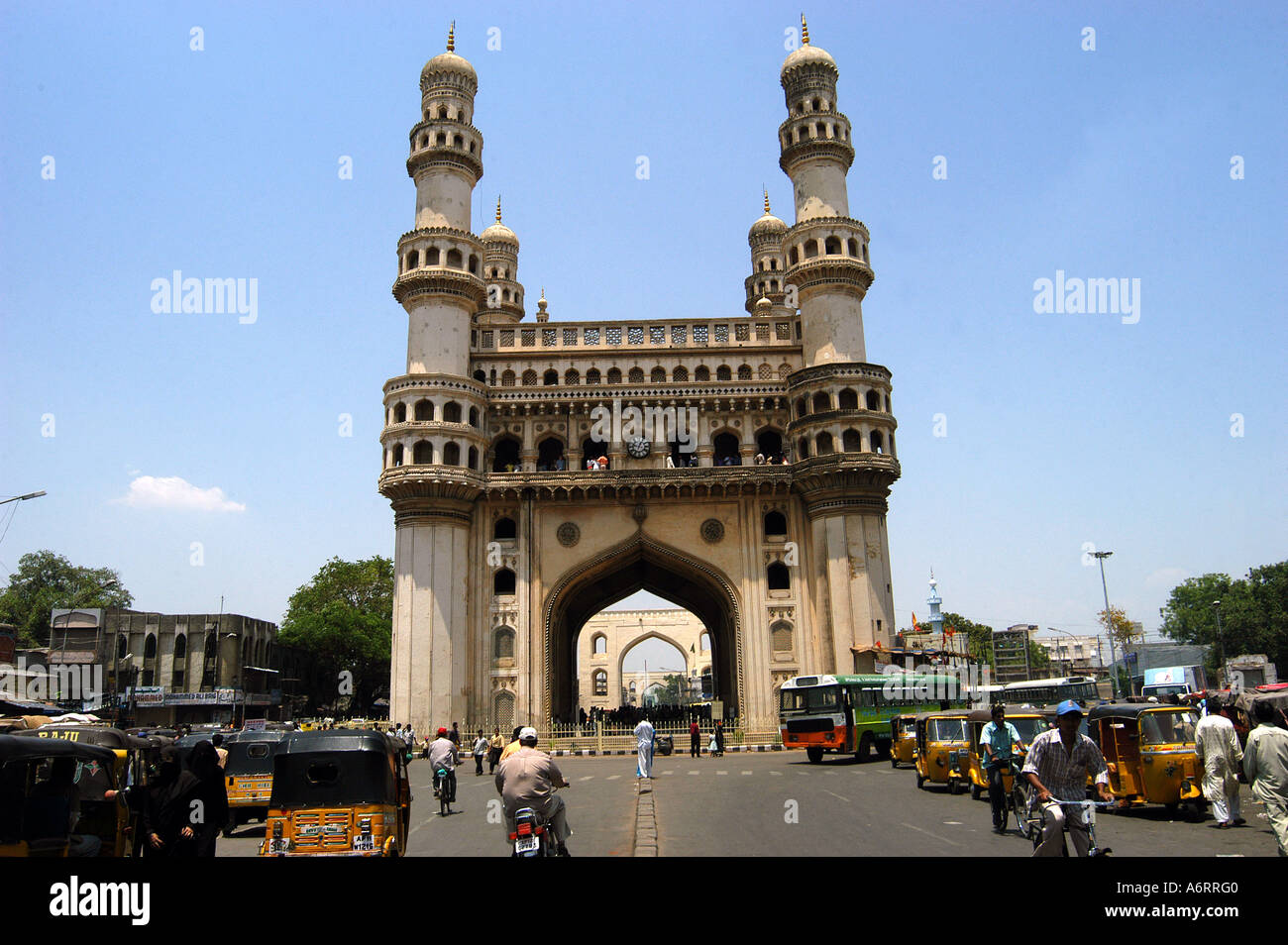 Charminar was built in 1591 AD, Hydrabad, India Stock Photo - Alamy