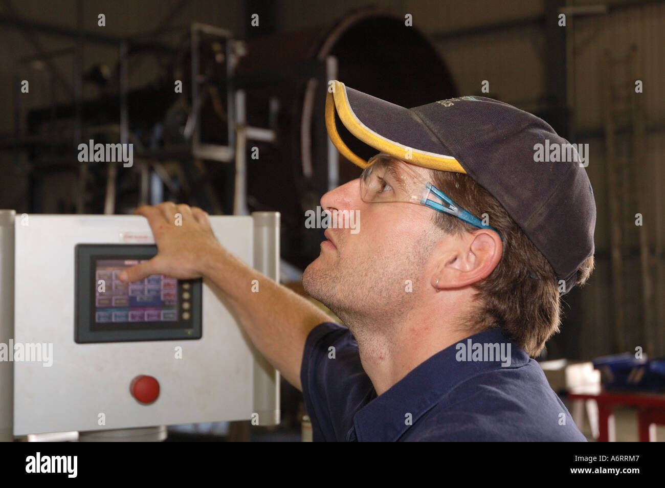 Computerized controls hi-res stock photography and images - Alamy