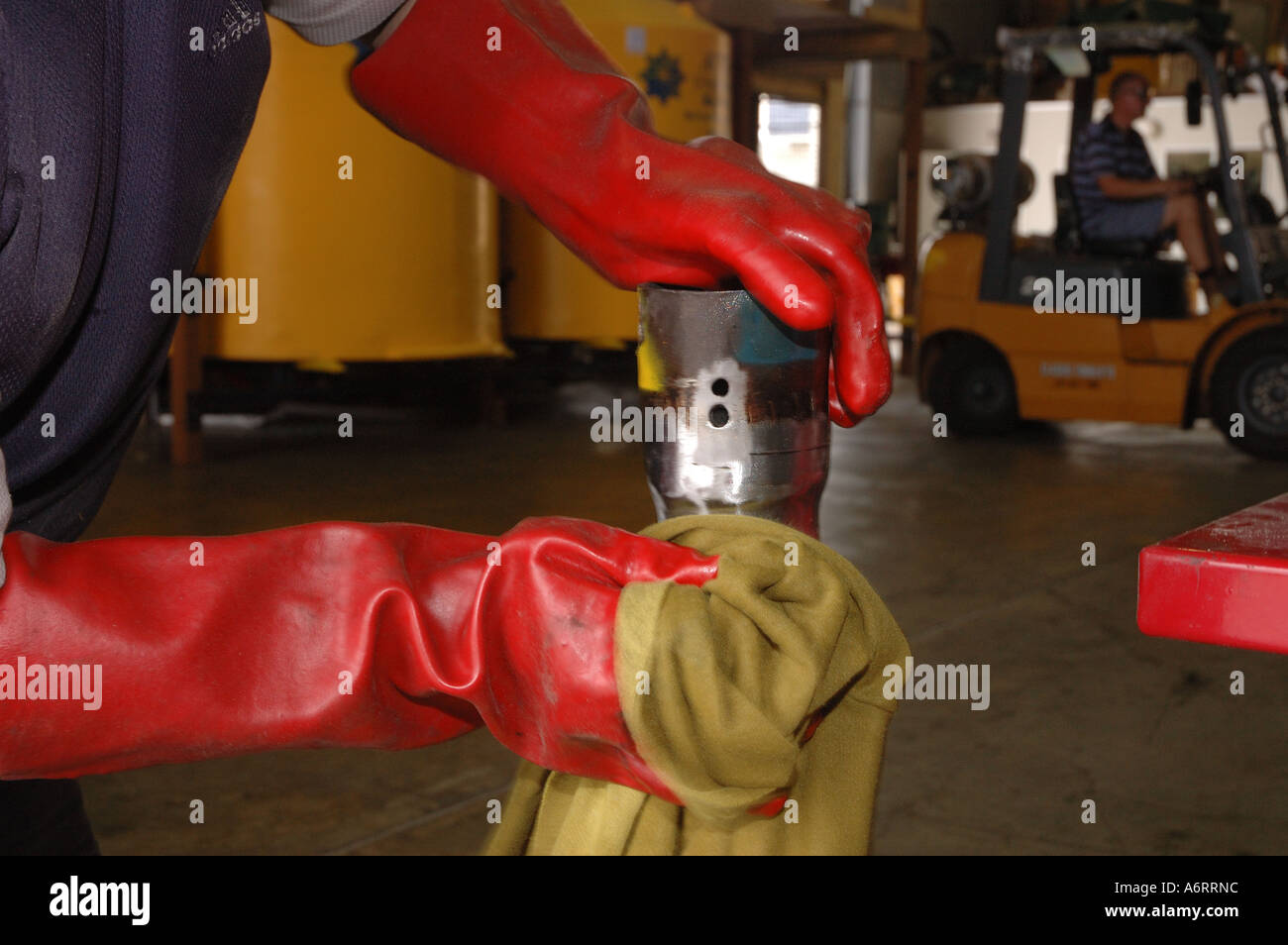 Thick work gloves hi-res stock photography and images - Alamy