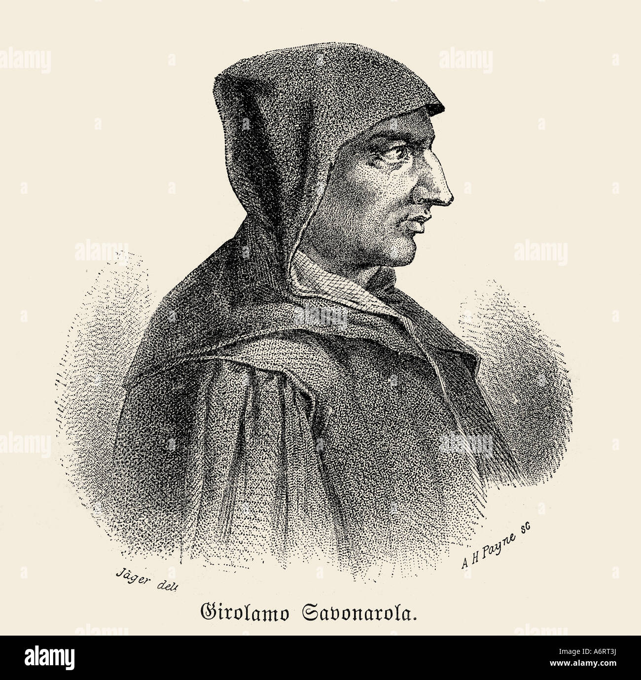 Hieronymus savonarola hi-res stock photography and images - Alamy