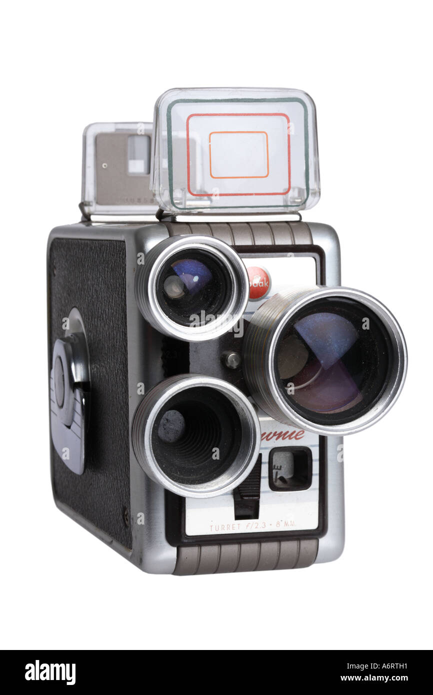 Vintage Movie Camera Stock Photo - Alamy