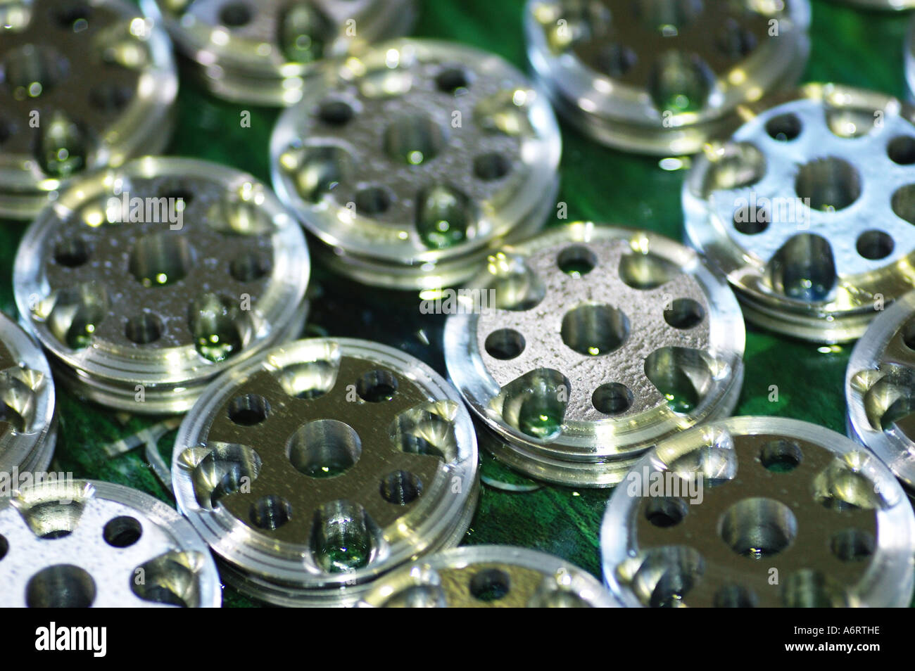 Stainless steel medical components Stock Photo - Alamy