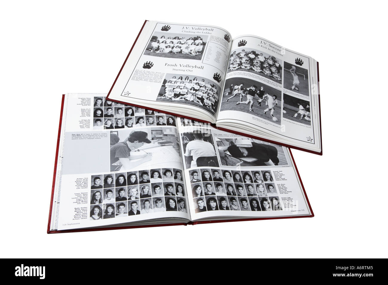 School students sports class Cut Out Stock Images & Pictures - Alamy