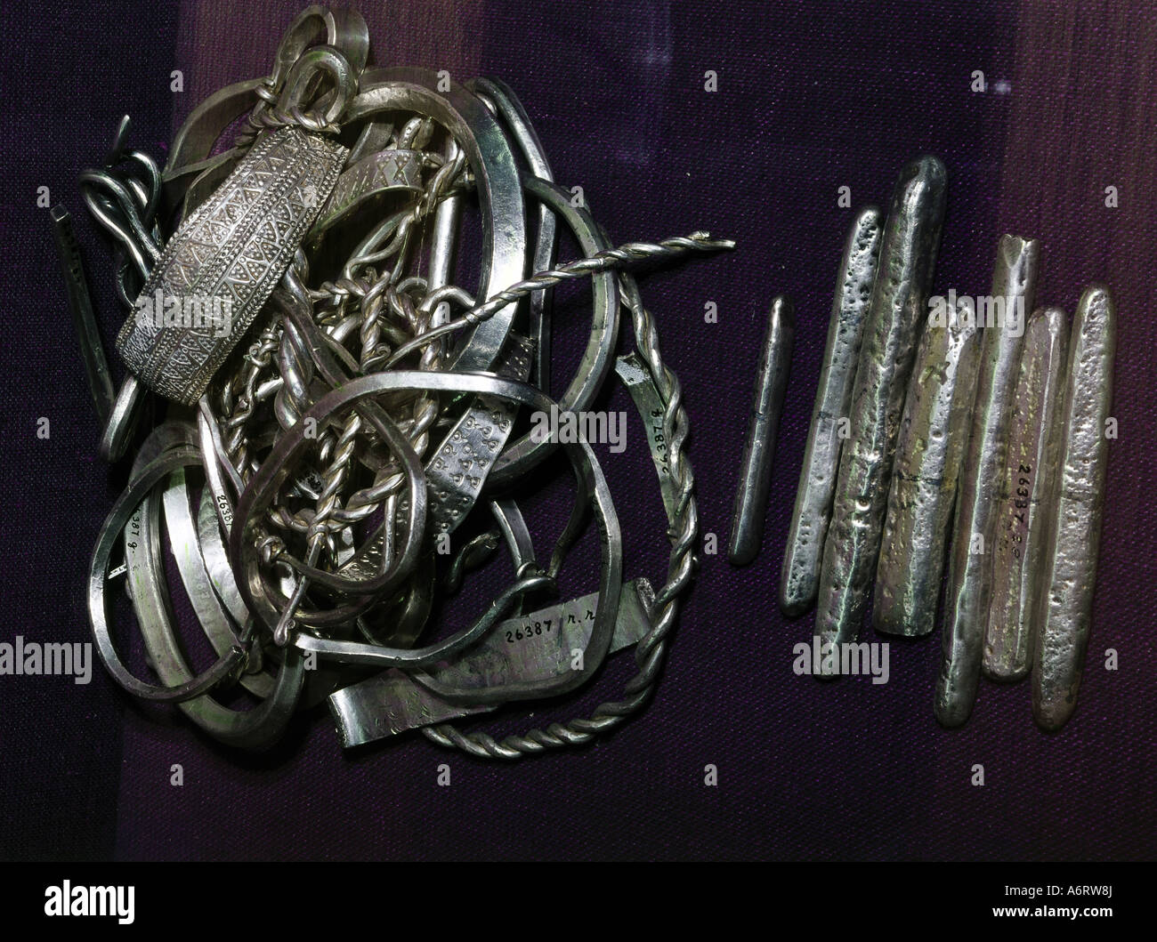 Parts of silver treasure from traen hi-res stock photography and images ...