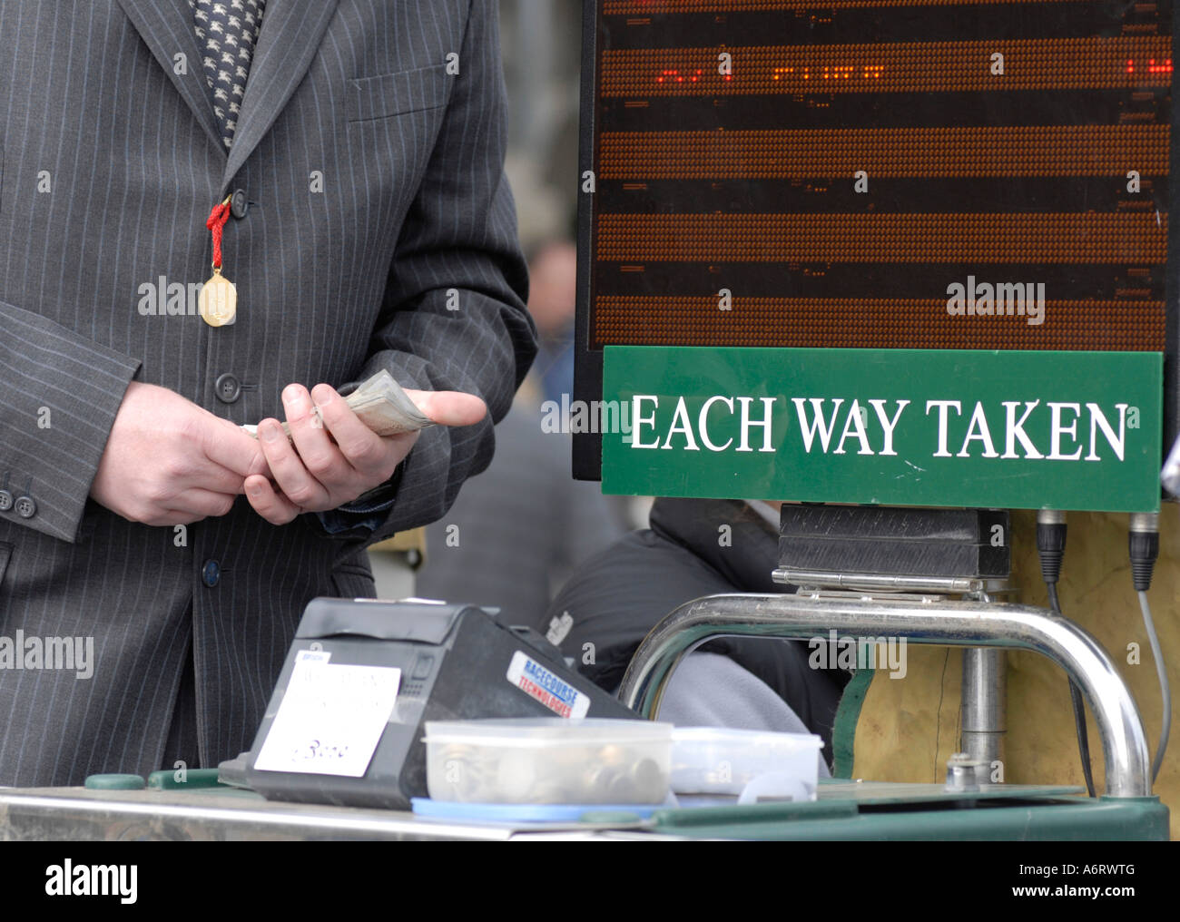 On course bookmaker hi-res stock photography and images - Alamy