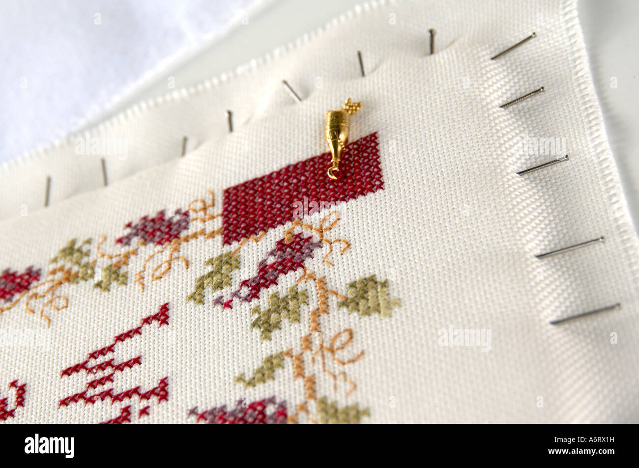 Sampler embroidery hi-res stock photography and images - Alamy