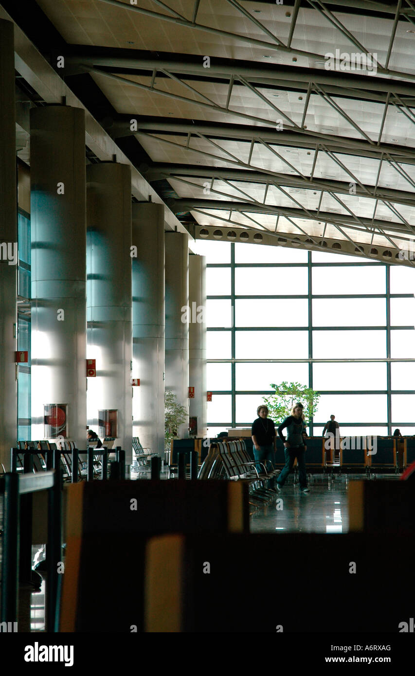 Madrid Barajas international airport terminal one Spain Stock Photo - Alamy