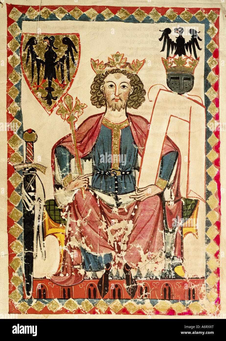 fine arts, middle ages, Gothic, illumination, Codex Manesse, Zurich ...