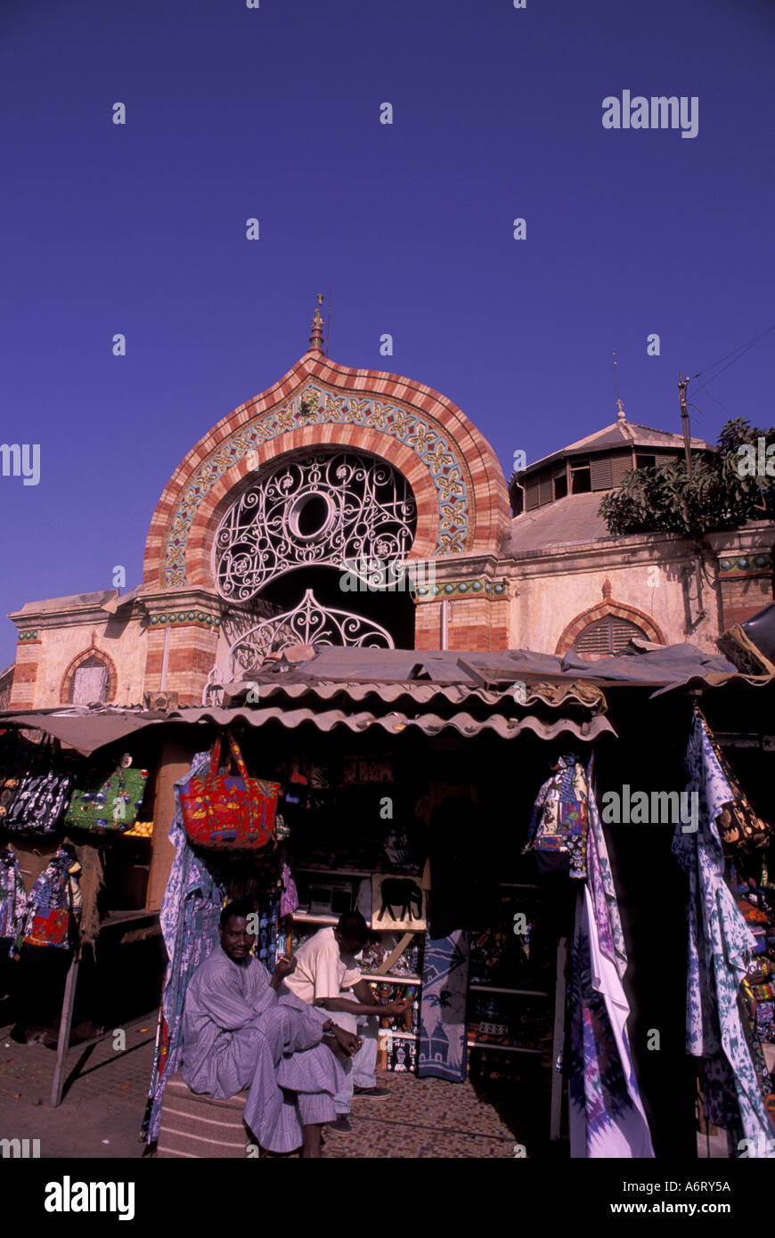 Africa, Senegal, Dakar. Central Market Stock Photo - Alamy