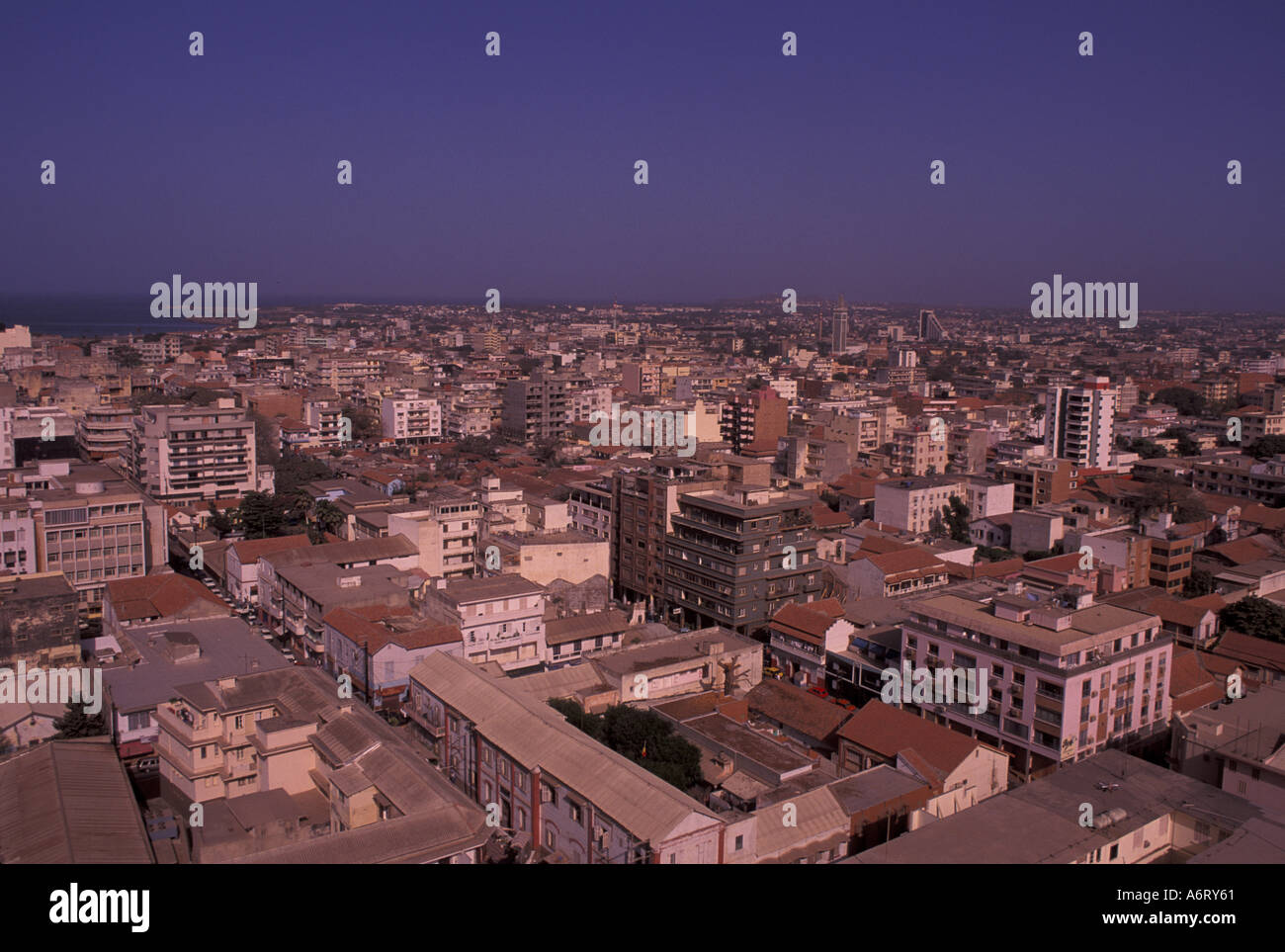 Africa, Senegal, Dakar. City view Stock Photo - Alamy