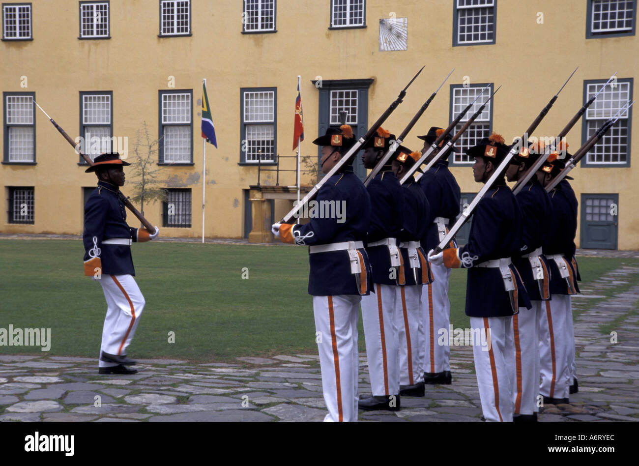 Africa, South Africa, Capetown Changing of the guard Stock Photo - Alamy