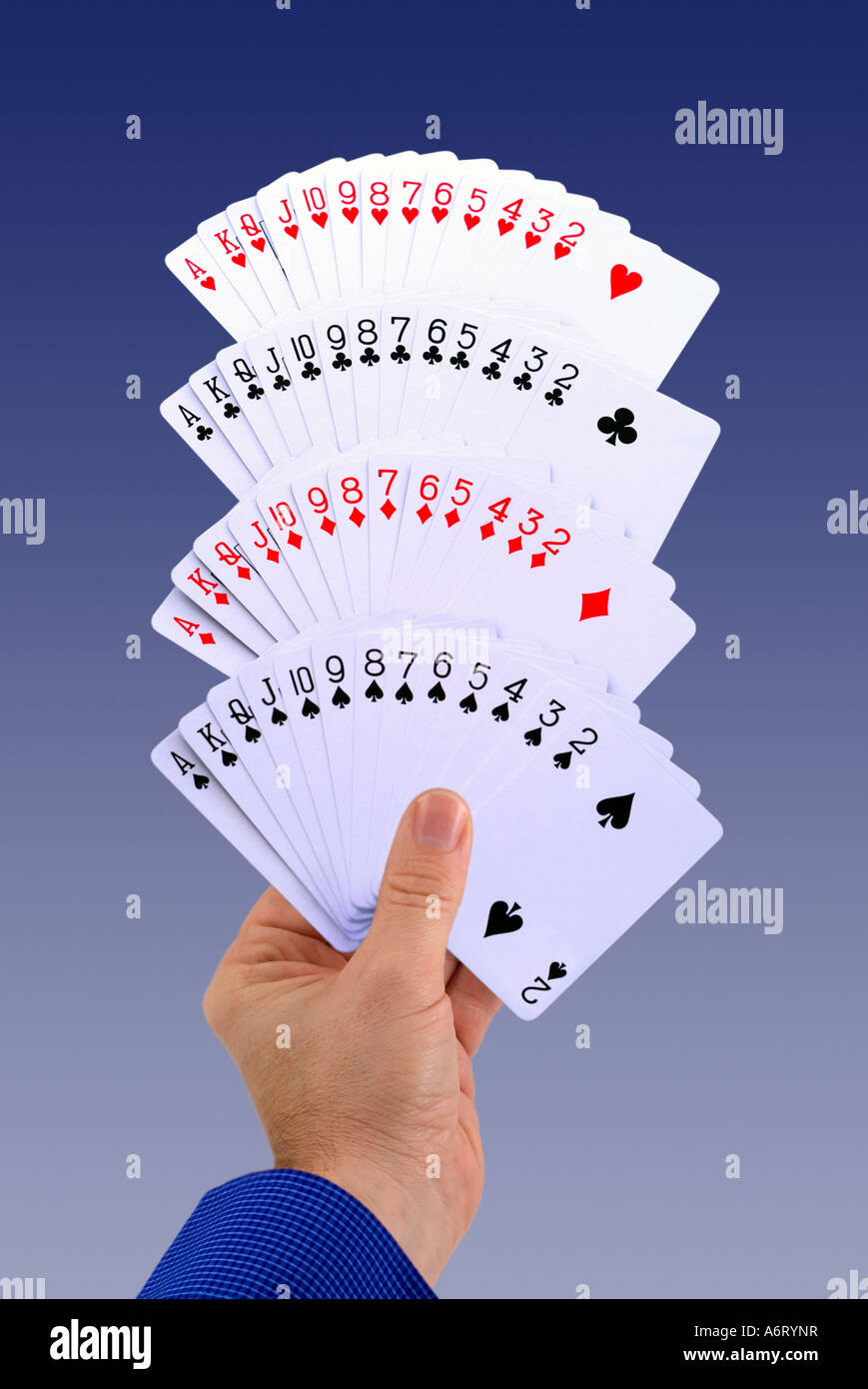 Bridge hand and cards hi-res stock photography and images - Alamy