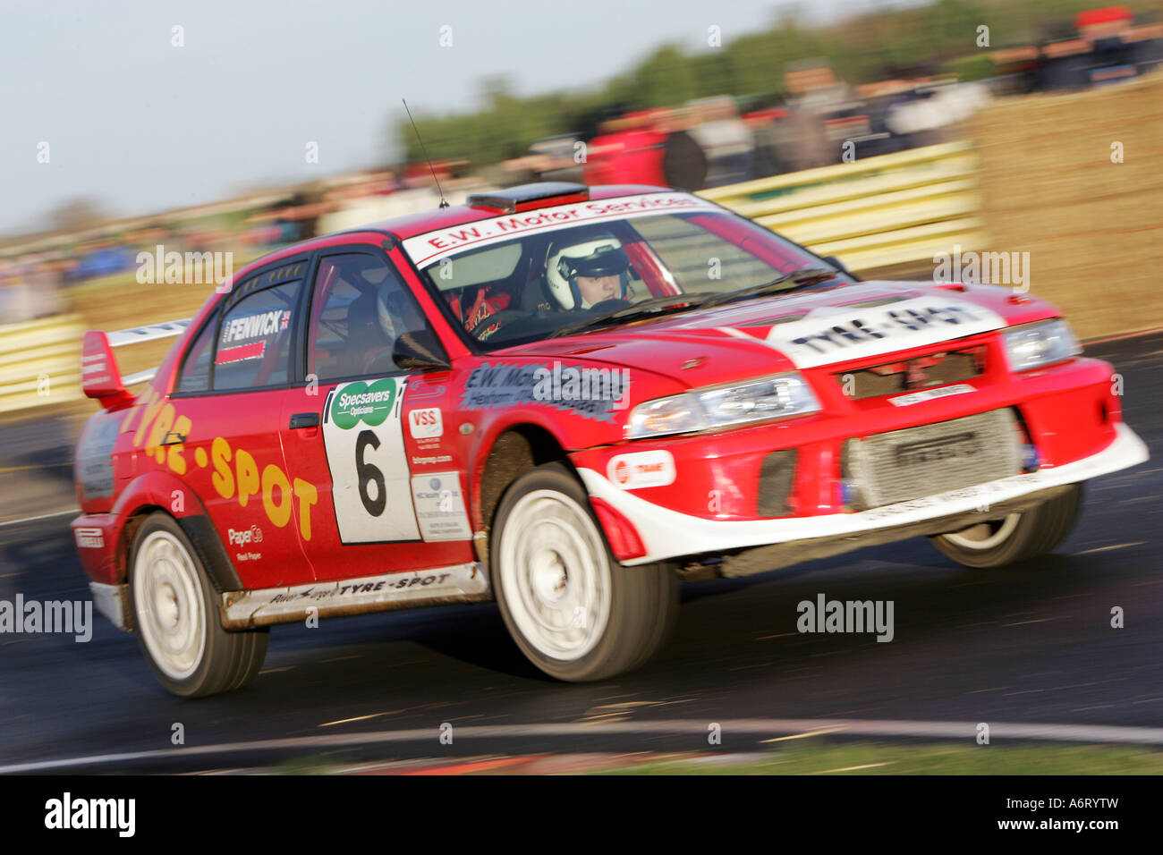 Croft racing circuit Stock Photo - Alamy