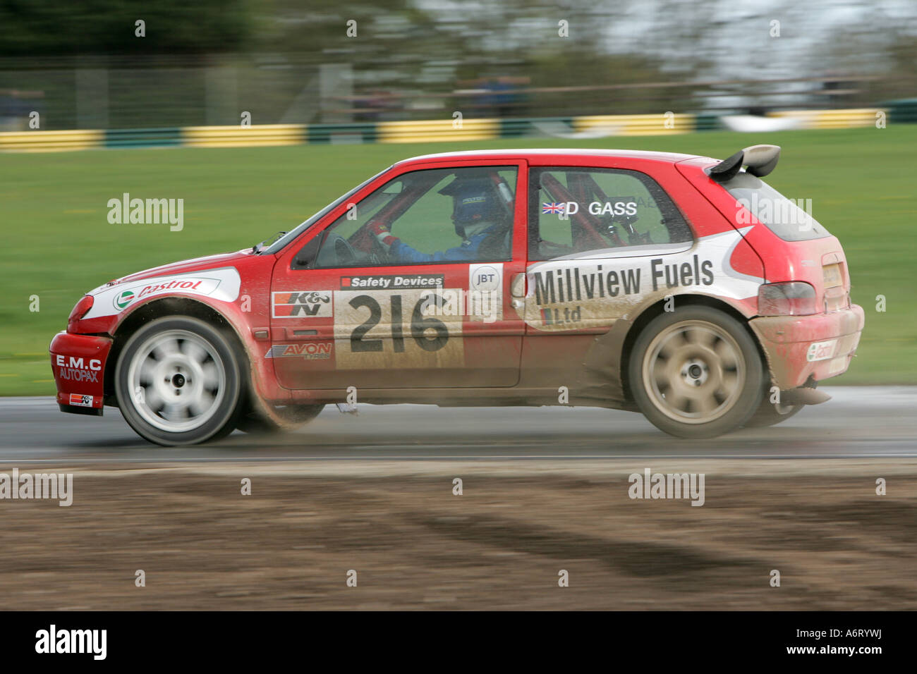 Croft racing circuit Stock Photo - Alamy