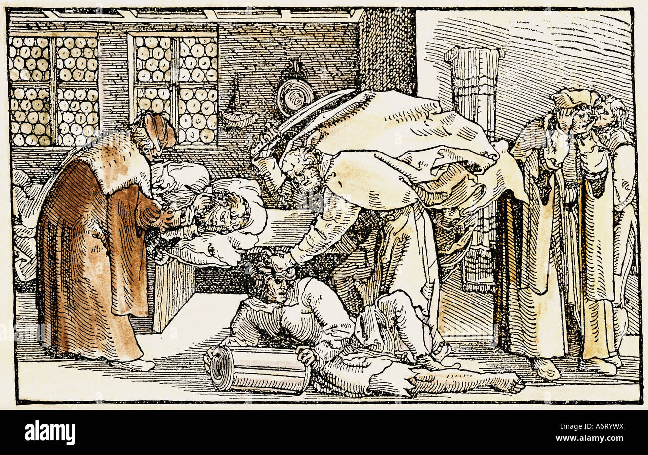 Medieval cutting off ears hi-res stock photography and images - Alamy