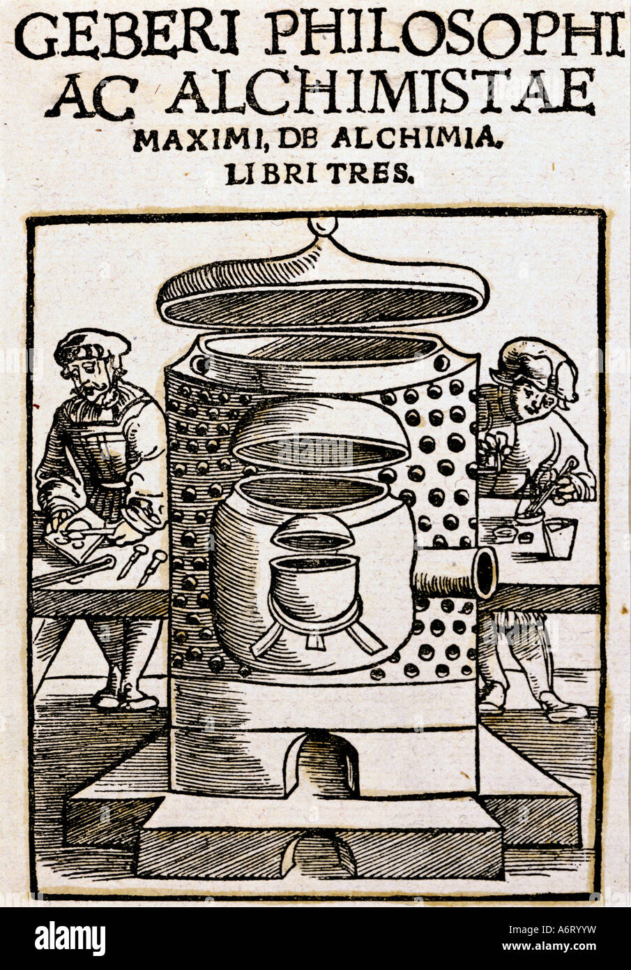 Alchemy distilliation stove title of hi-res stock photography and ...