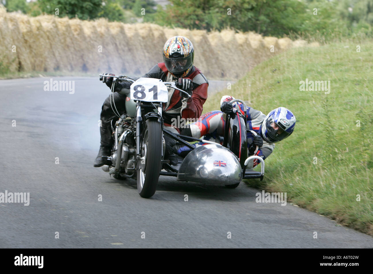 Classic sidecar racing High Resolution Stock Photography and Images - Alamy